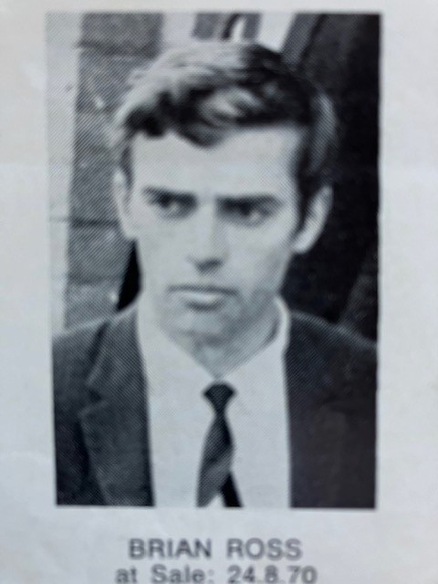 ROSS, Brian James – THE AUSTRALIAN PEACE HONOUR ROLL